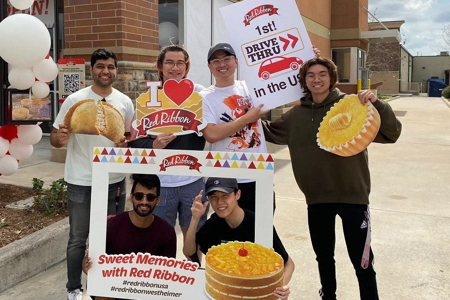 LOOK: Red Ribbon opens first US drive-thru store | Red Ribbon Bakeshop